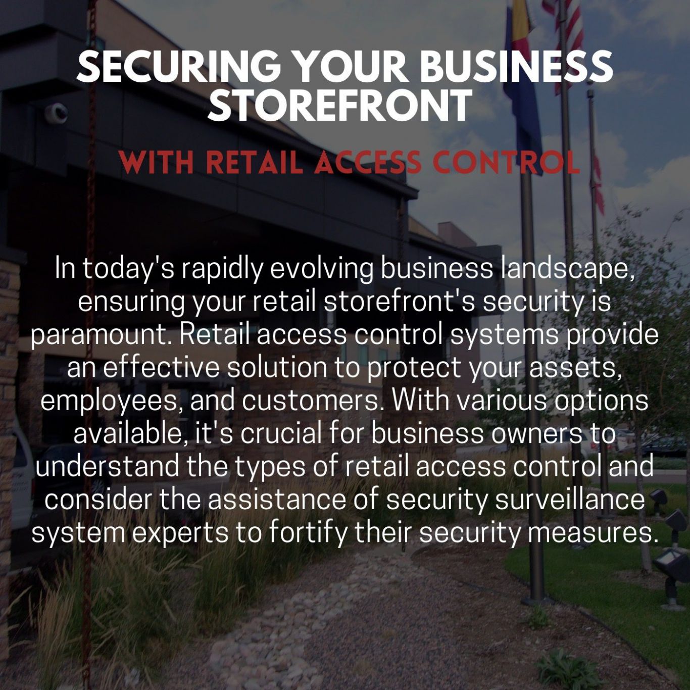 Securing Your Business Storefront with Retail Access Control | Security ...